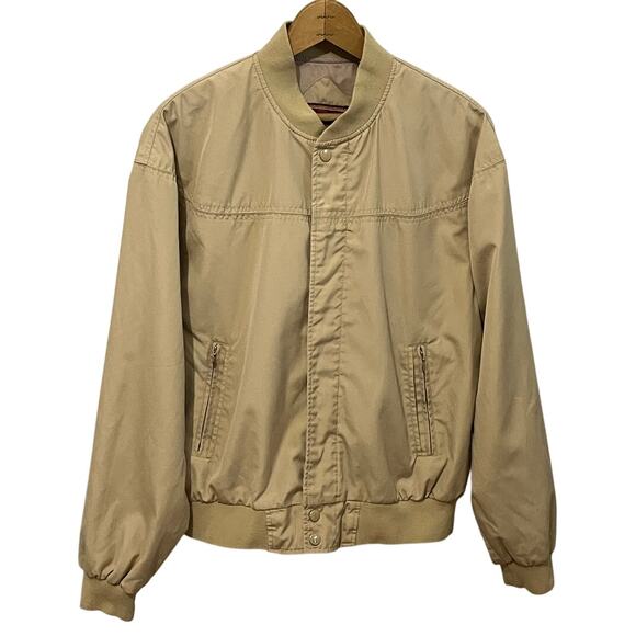 Arnie | Jackets & Coats | Vintage 8s Arnie Tan Lightweight Bomber ...
